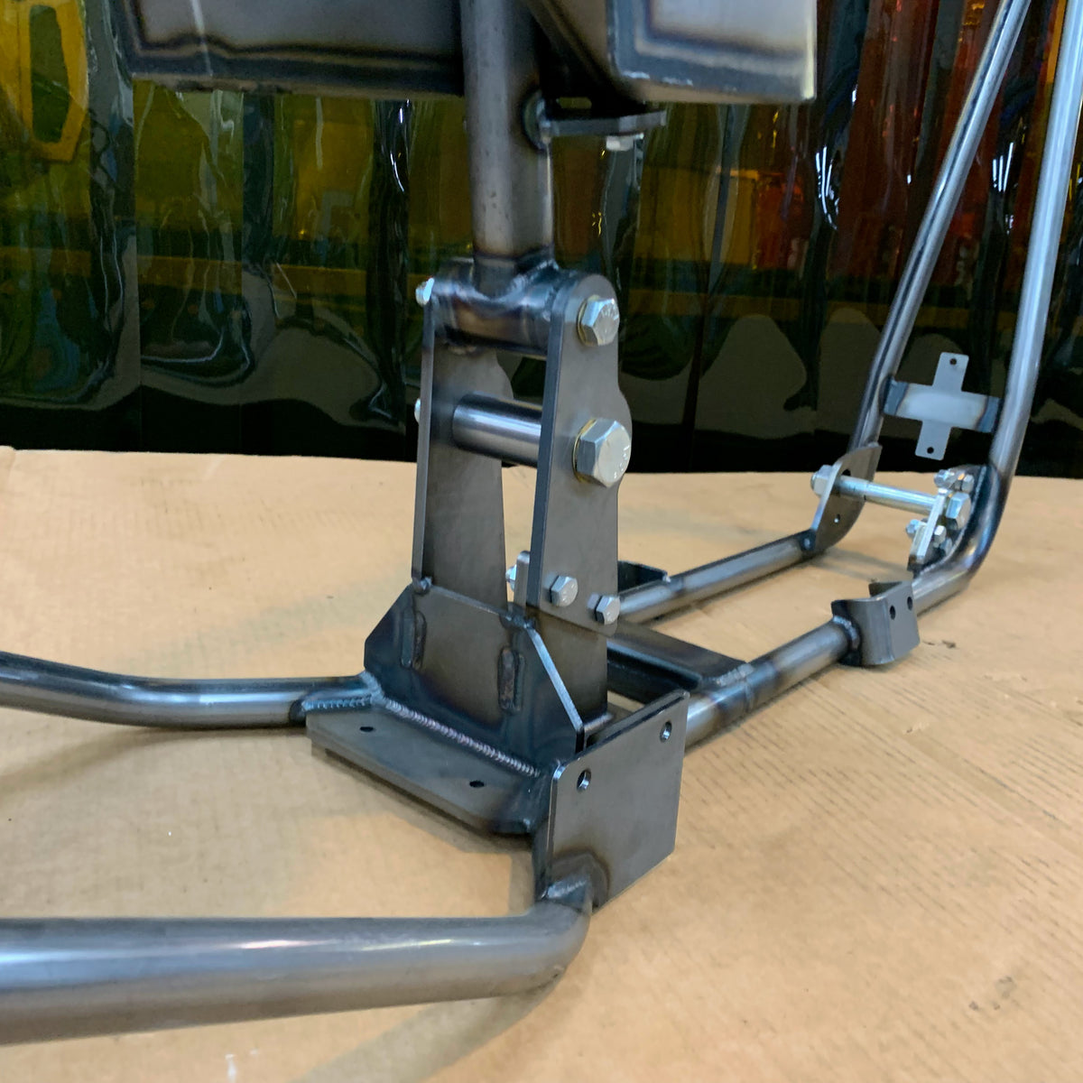Gasbox Standard Rigid Frame for Rubber Mounted Sportster's – The Gasbox