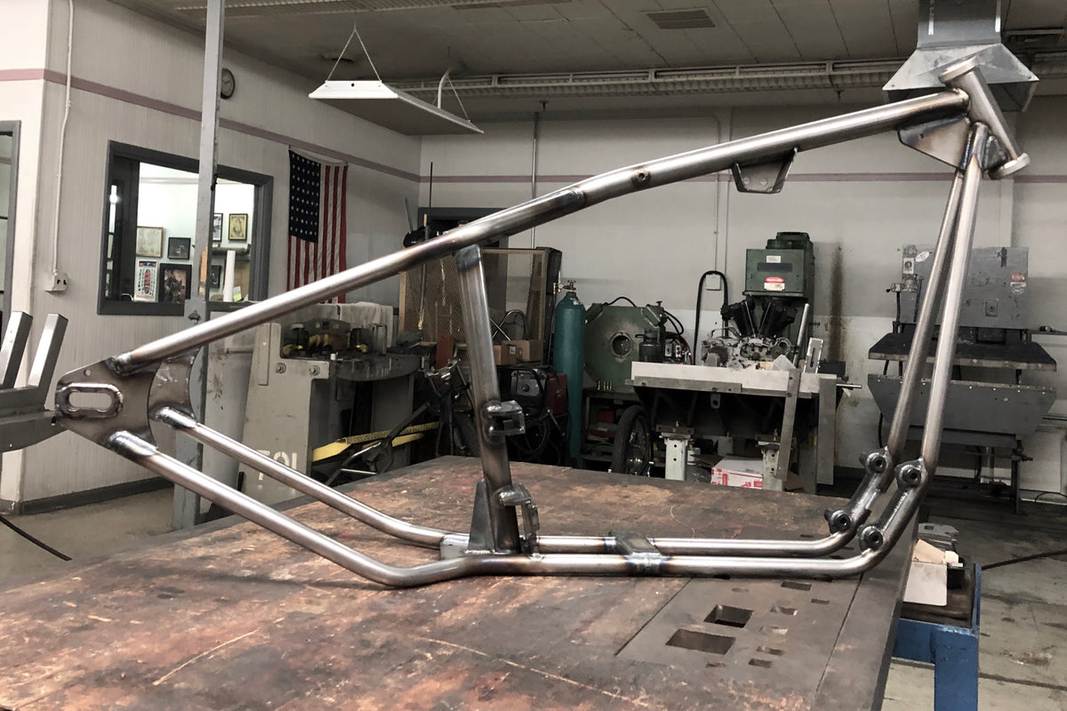 Gasbox Standard Rigid Frame for Evo Sportster's – The Gasbox