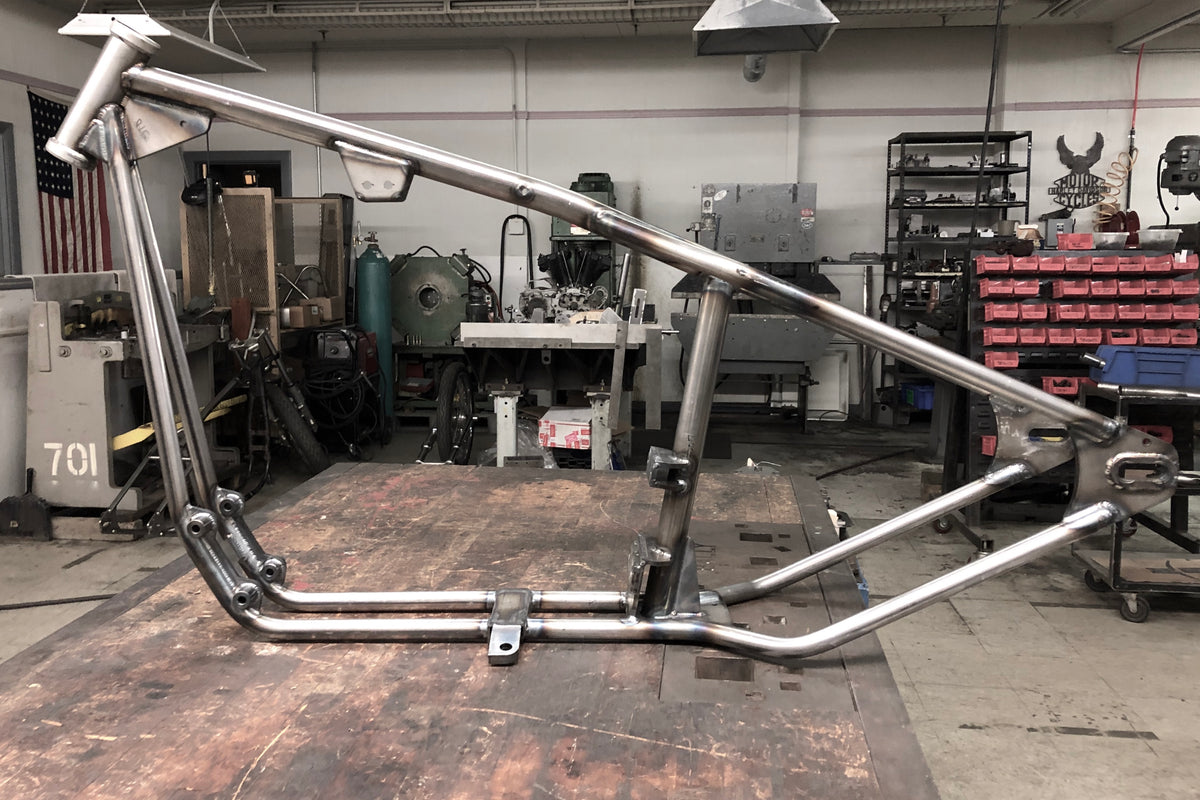 Gasbox Standard Rigid Frame for Evo Sportster's – The Gasbox